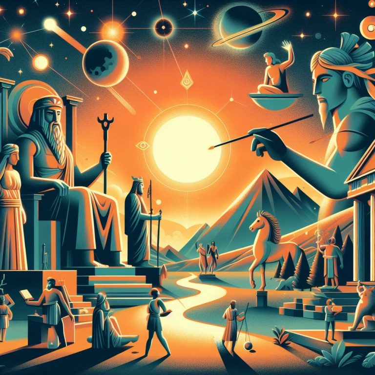 When Early Science Began: Ancient Myths and Starry Skies